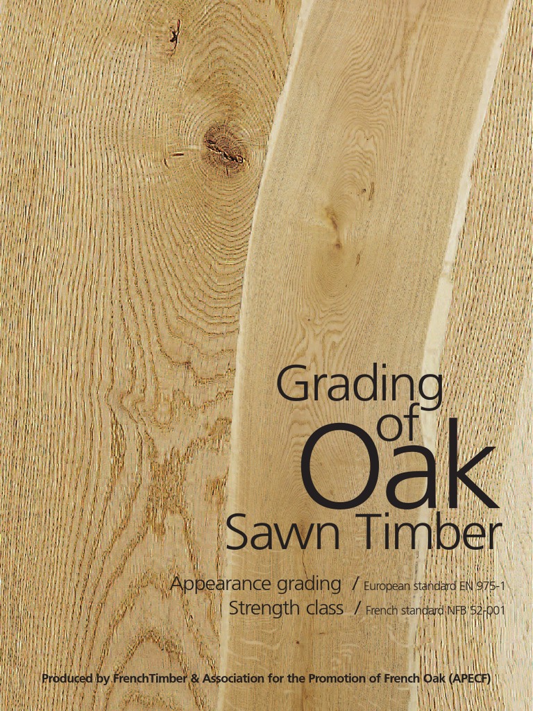 Oak Timber Grading Standards Guide | PDF | Wood | Lumber