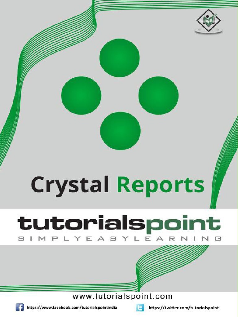Crystal Reports Tutorial | PDF | Page Layout | File Format