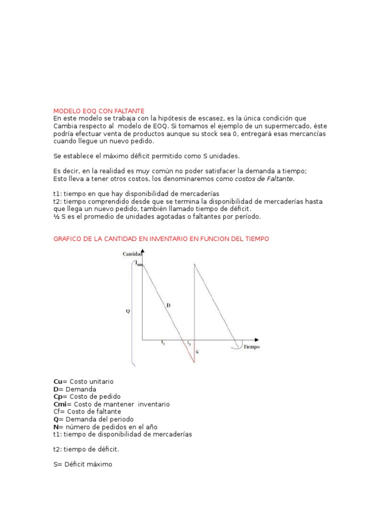 Ejercicios Io2 | PDF | Inventario | Producción y fabricación