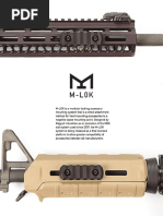 Magpul Industries M-Lok Information Booklet | PDF | Firearms
