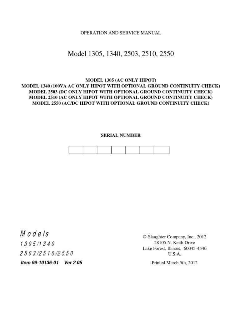 Slaughter 2550 PDF | PDF | Capacitor | Insulator (Electricity)