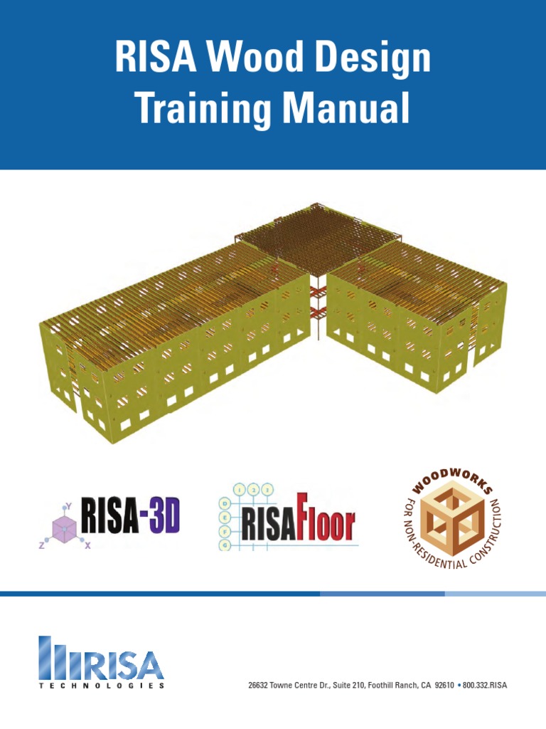 RISA Training Manual | PDF | Truss | Spreadsheet