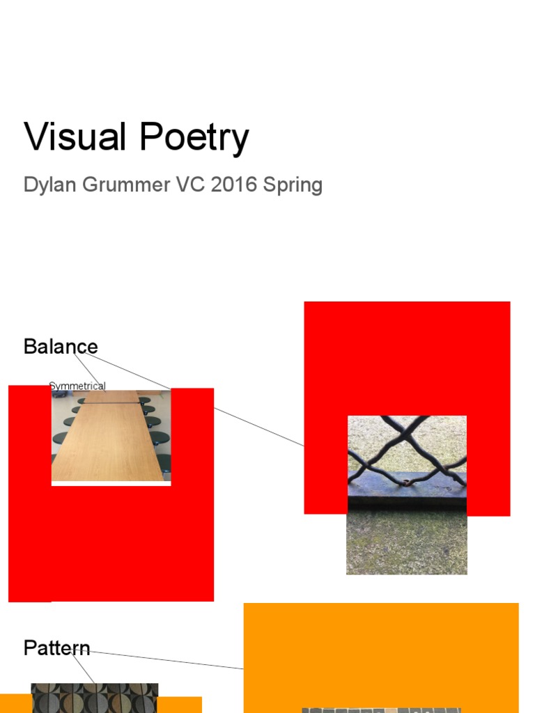 Visual Poetry: Elements of Design | PDF