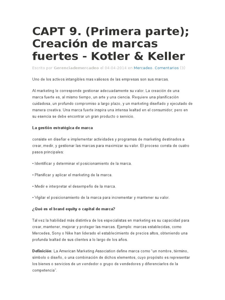4P Según Porter | PDF | Marca | Marketing
