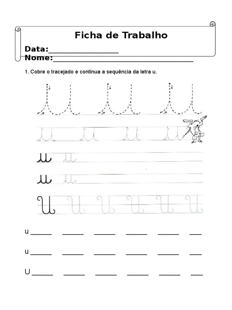 LP 1º Ano - Vogais e Ditongos | PDF