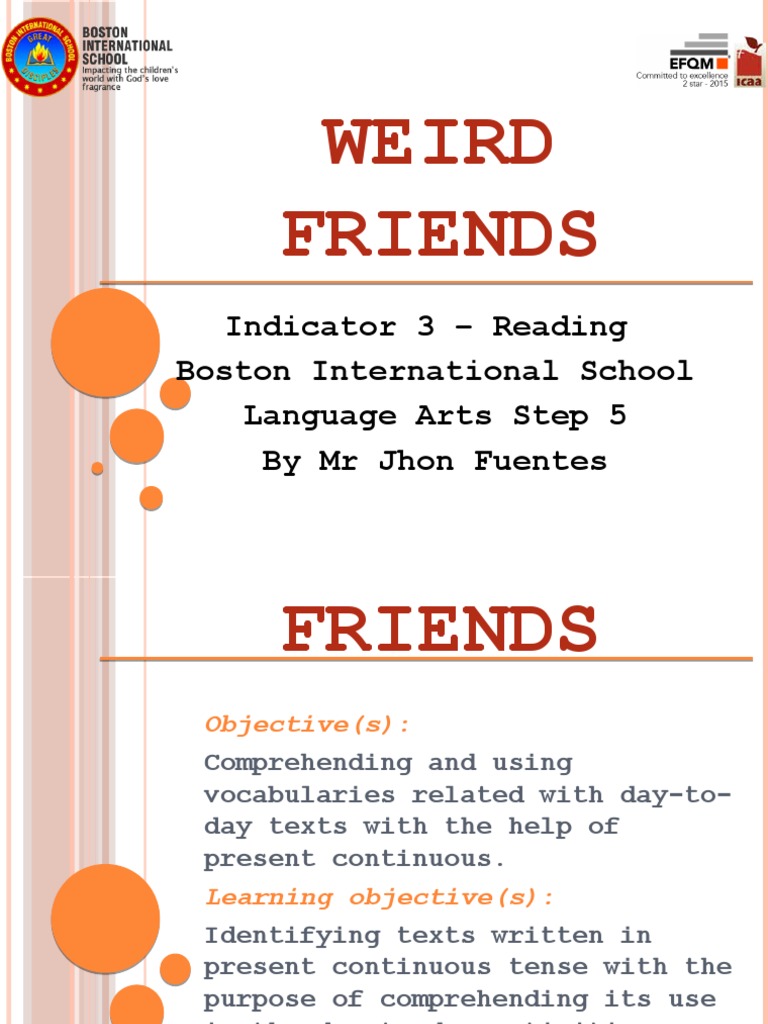 Weird Friends | PDF | Predation | Vocabulary