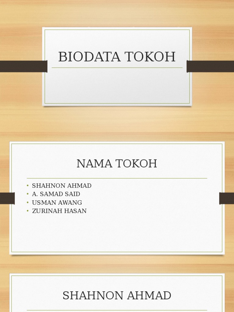 Biodata Tokoh Bmmb3033 | PDF