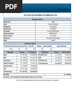 Payslip: This Is A Computer Generated Payslip. Signature Is Not ...