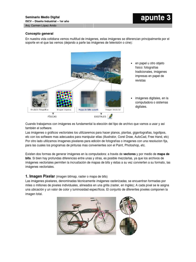Imagenes Pixelares | PDF | Píxel | Visión por computador
