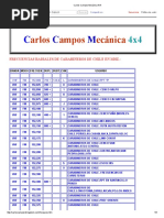 Claves Radiales Código R | PDF