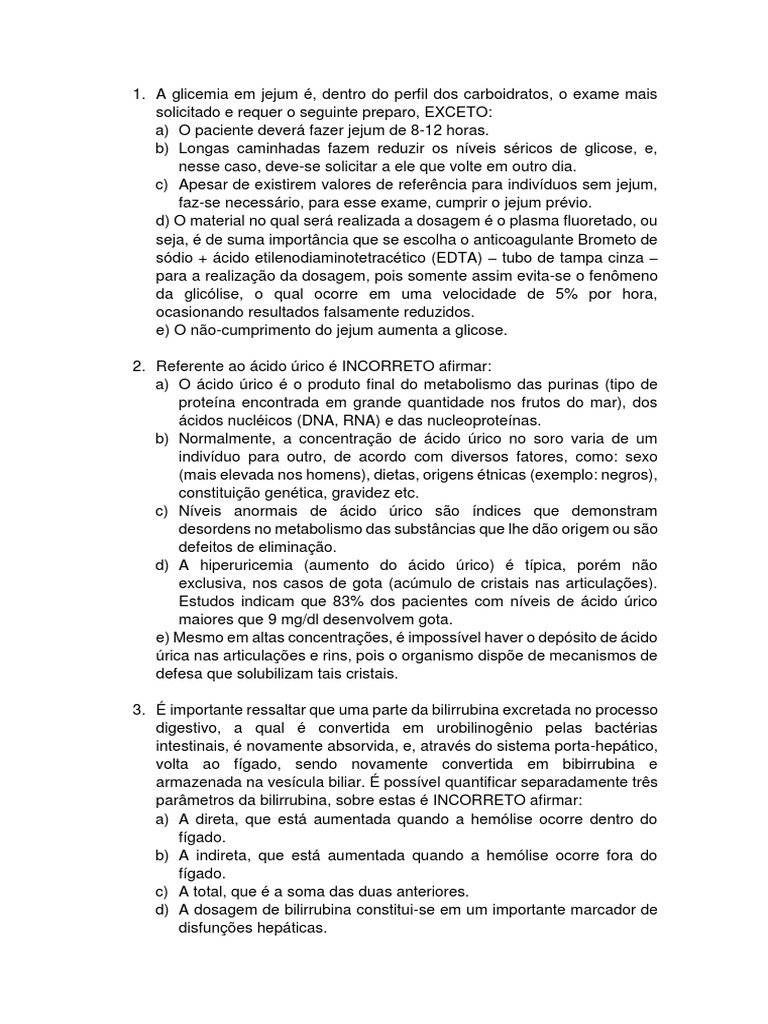 Lista 2 | PDF
