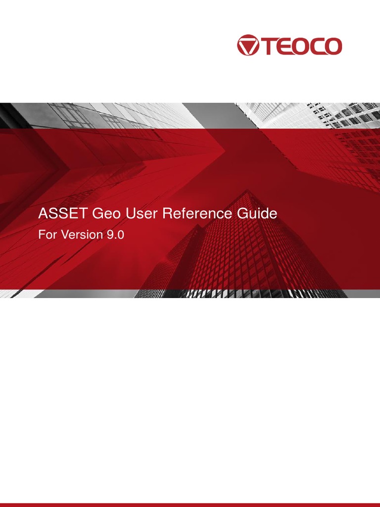ASSET Geo User Reference Guide | PDF | Computer File | Confidentiality