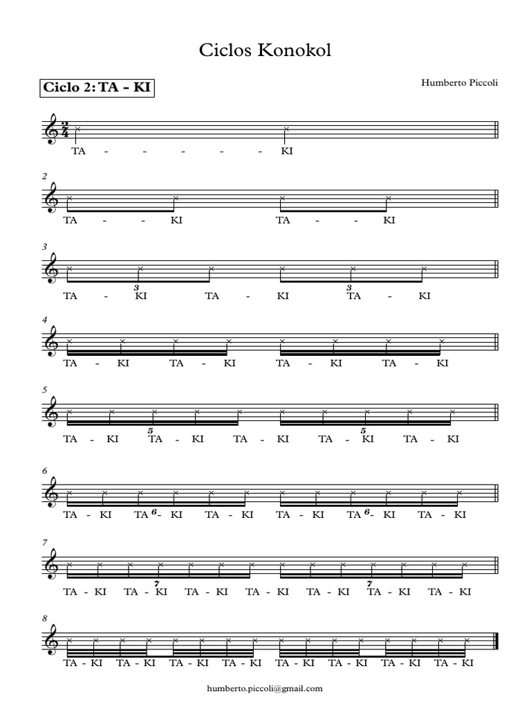 Konokol - Full Score | PDF