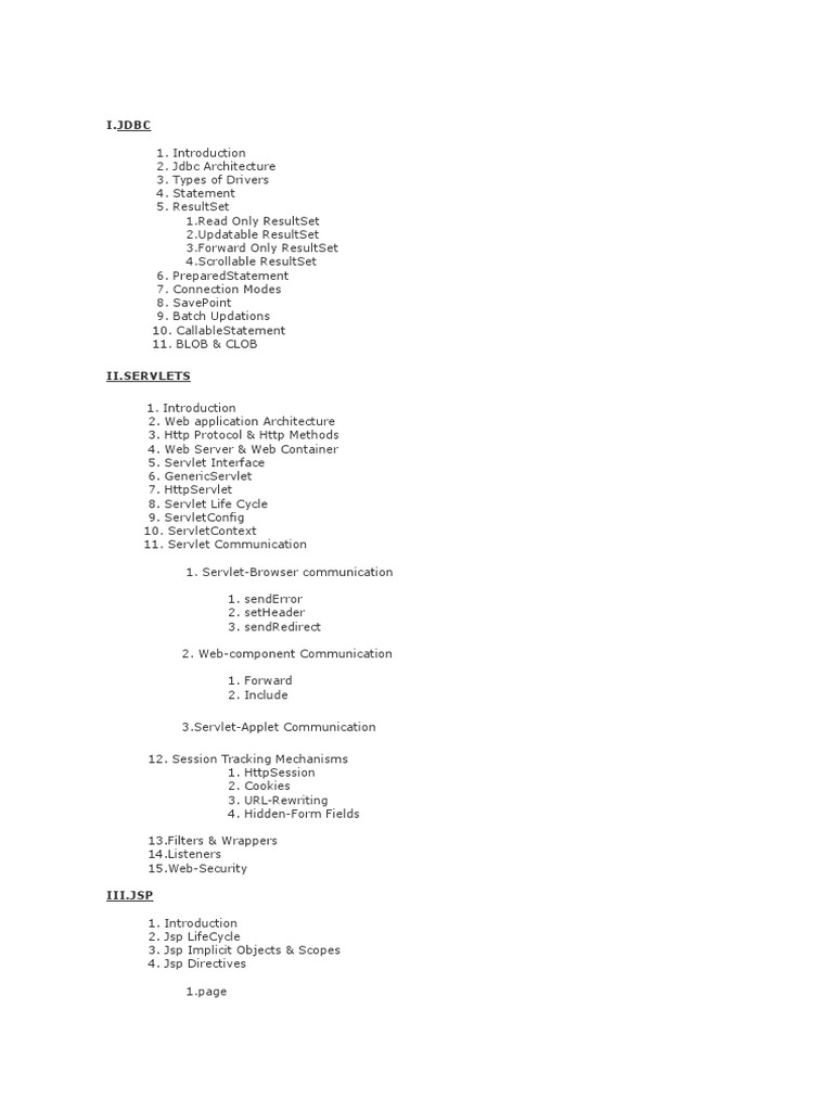 Advance Java Syl Lab Us | PDF