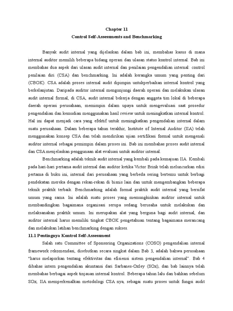 RMK Chapter 11, 9 & 16 Pengauditan Manajemen Kelompok 12 | PDF