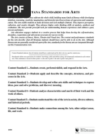Tennessee Academic Standards For Art | PDF | Literacy | Experience