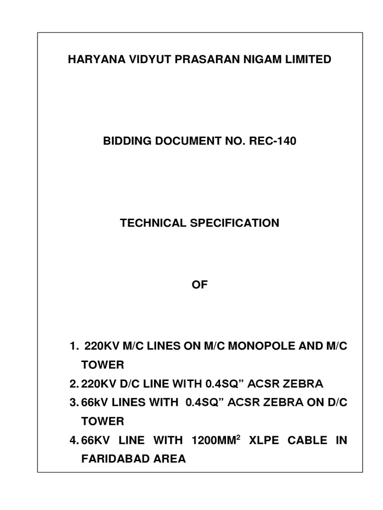 Technical Specification Part I Pdf Screw Specification Technical