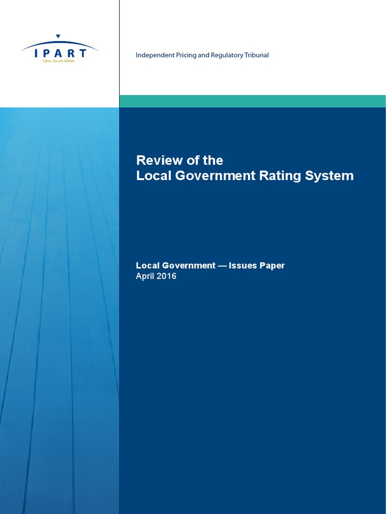 Review of The Local Government Rating System | PDF | Real Estate ...