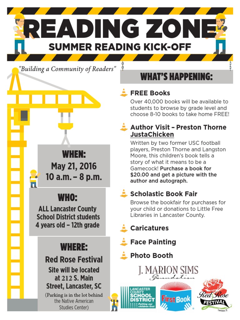 Author Visit at Summer Reading Kick-Off | PDF