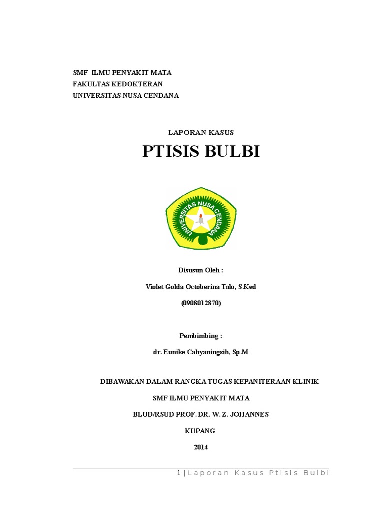 Violet Talo-Ptisis Bulbi | PDF