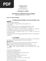 Philippine NLE Board Exam: Community Health Nursing: Question & Answer ...