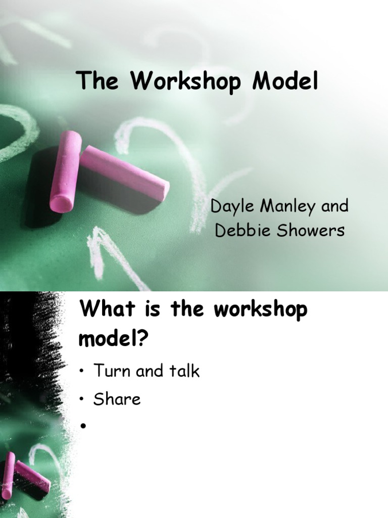 Understanding the Workshop Model | PDF