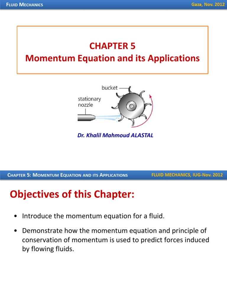 Momentum Eqs and Its Applications | Momentum | Physics