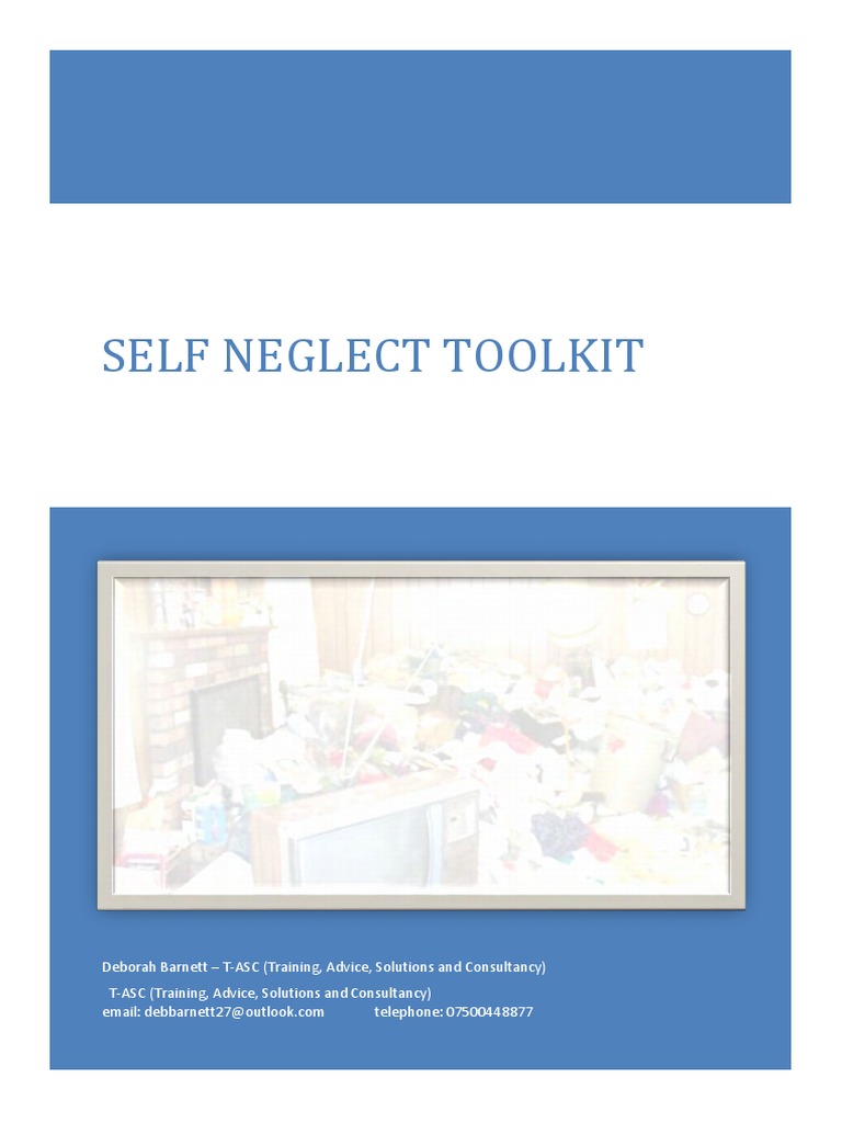 Self-Neglect and Hoarding Toolkit | PDF | Compulsive Hoarding ...