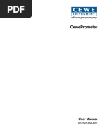 Prometer 100 User Manual (Cewe) | PDF | Power Supply | Parameter ...