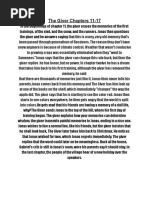 Summary of The Giver Chapter 12 | PDF