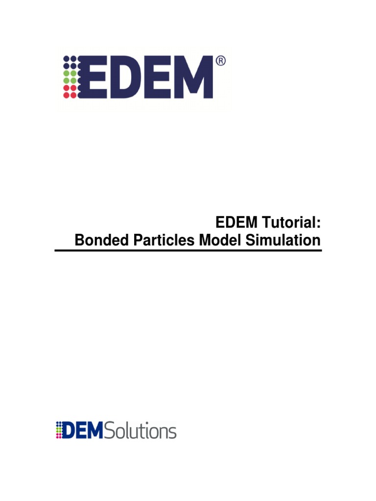 Tutorial - 5-Bonded Particles Model Simulation | PDF | Copyright | Simulation