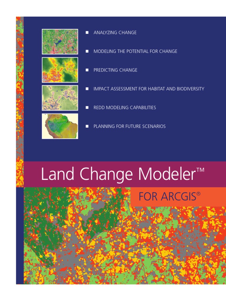 Land Change Modeler ArcGIS Software Brochure | PDF | Reducing Emissions ...