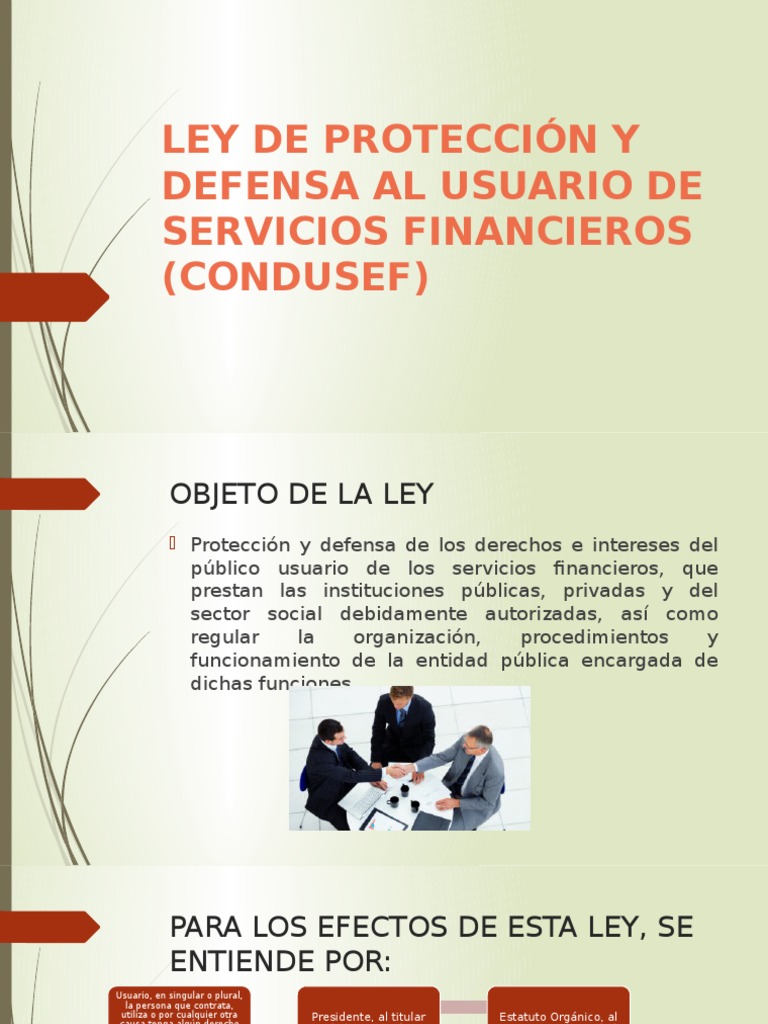 CONDUSEF presentacion! | Institución | Comisión Europea