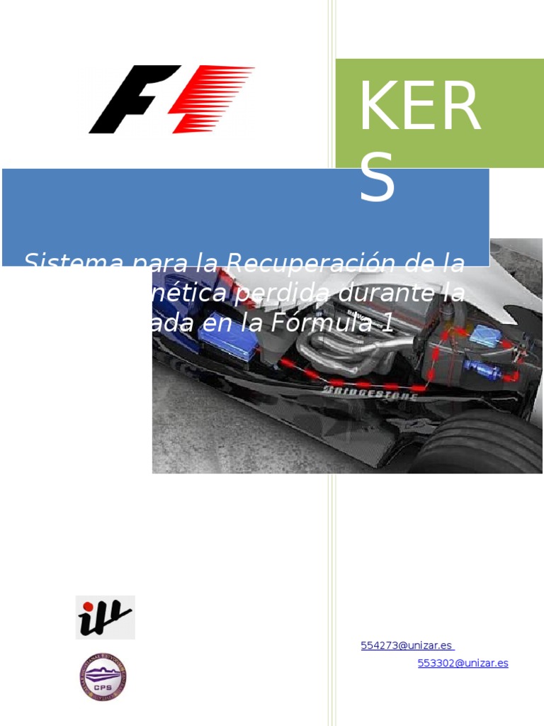 Kers | PDF | Formula Uno | Engranaje
