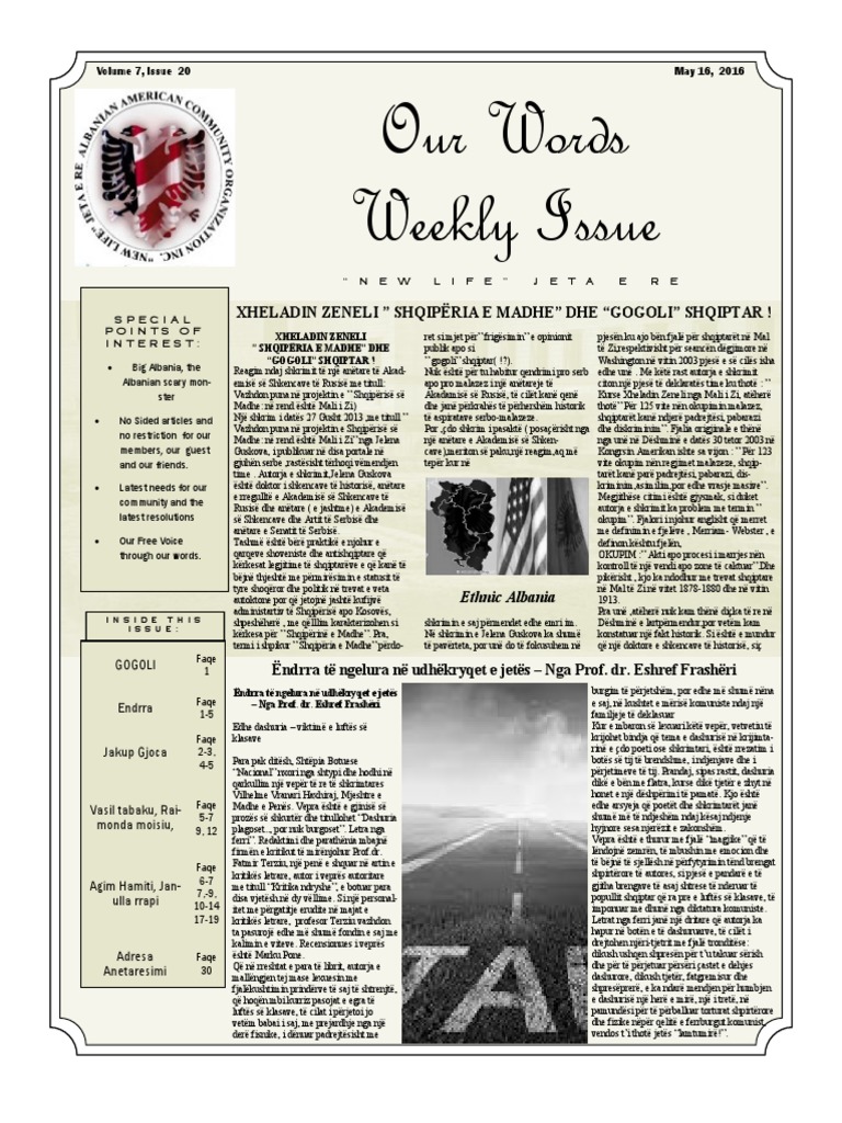 Newsletter Volume 7 Issue 20 | PDF