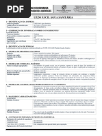Ficha Técnica do Desinfetante Atomic 70 | PDF | Desinfetante | Química