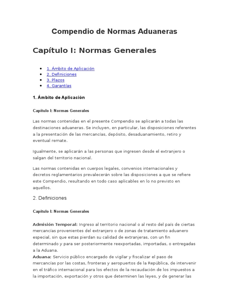 Compendio de Normas Aduaneras 2016 | PDF | aduana | Precios
