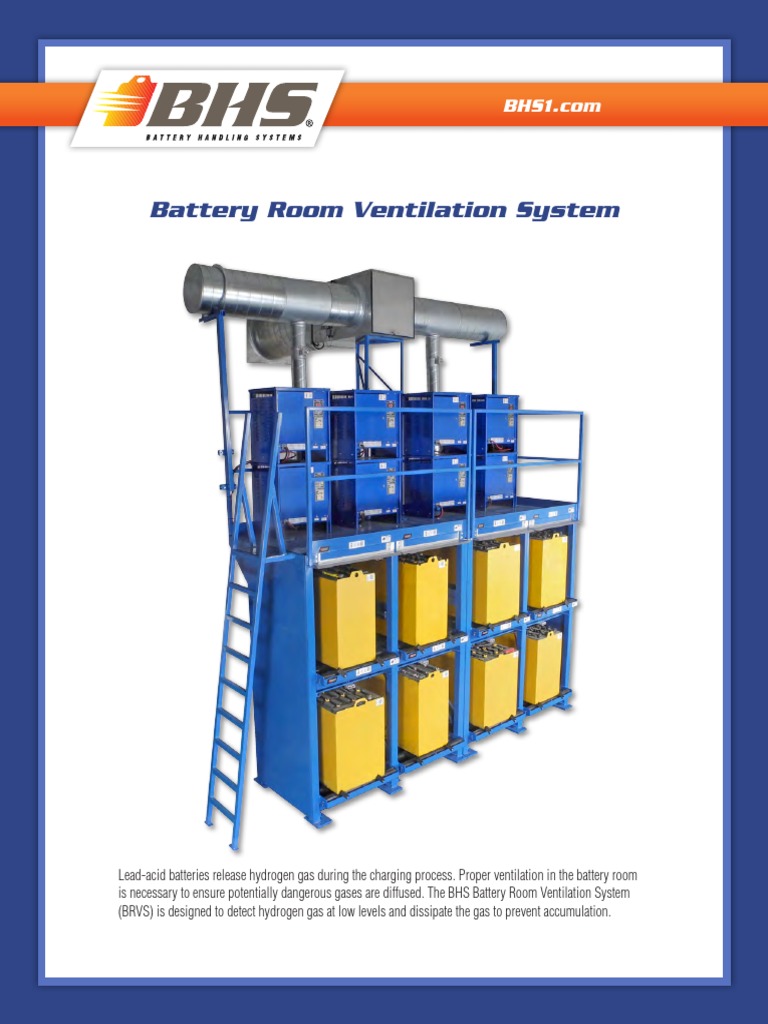 PL 3900 Battery Room Ventilation System | PDF | Ventilation ...