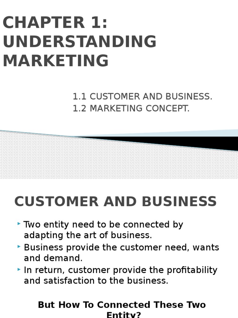 Understanding Marketing Concepts | PDF | Career & Growth | Social Science