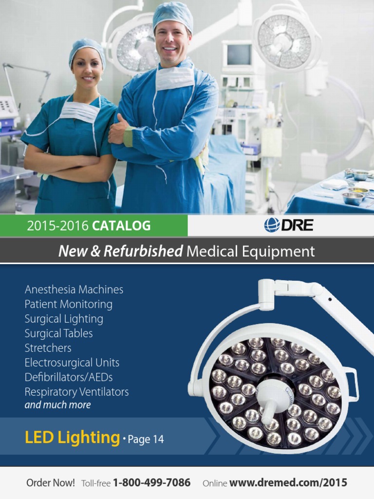 DRE Medical Equipment Catalog | PDF | Monitoring (Medicine ...