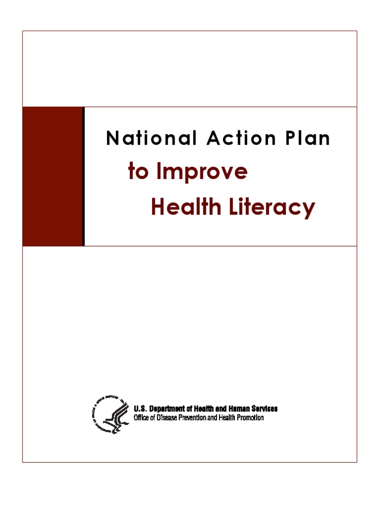 Health Literacy Action Plan | Download Free PDF | Literacy | Health ...