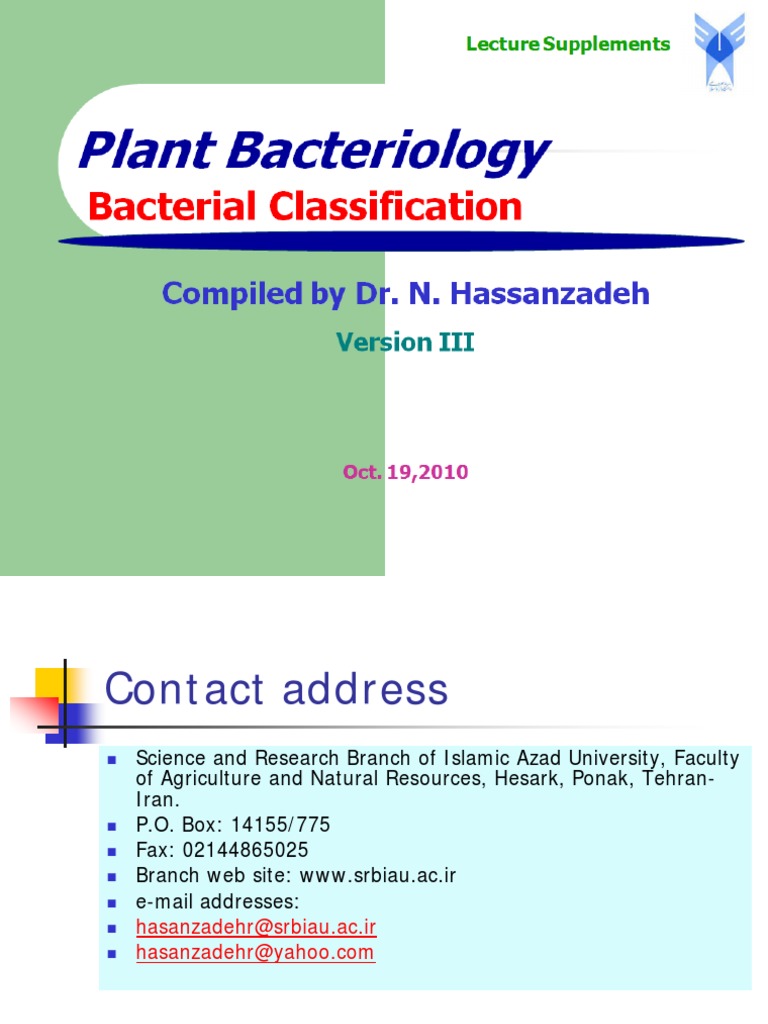 Bacteria Classification | Taxonomy (Biology) | Species