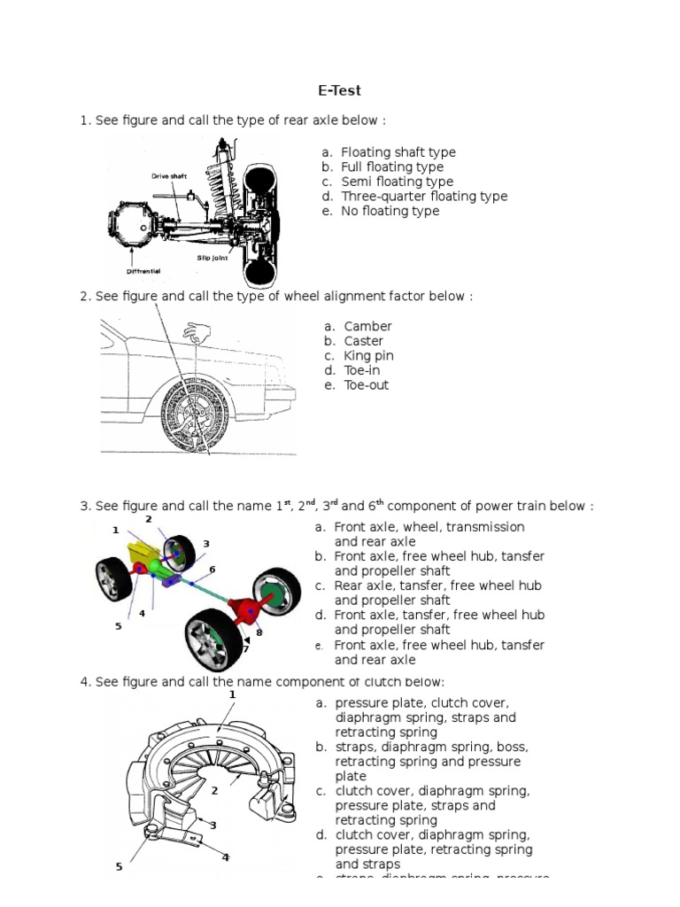 E-Test: ST ND RD TH | PDF | Sports & Recreation