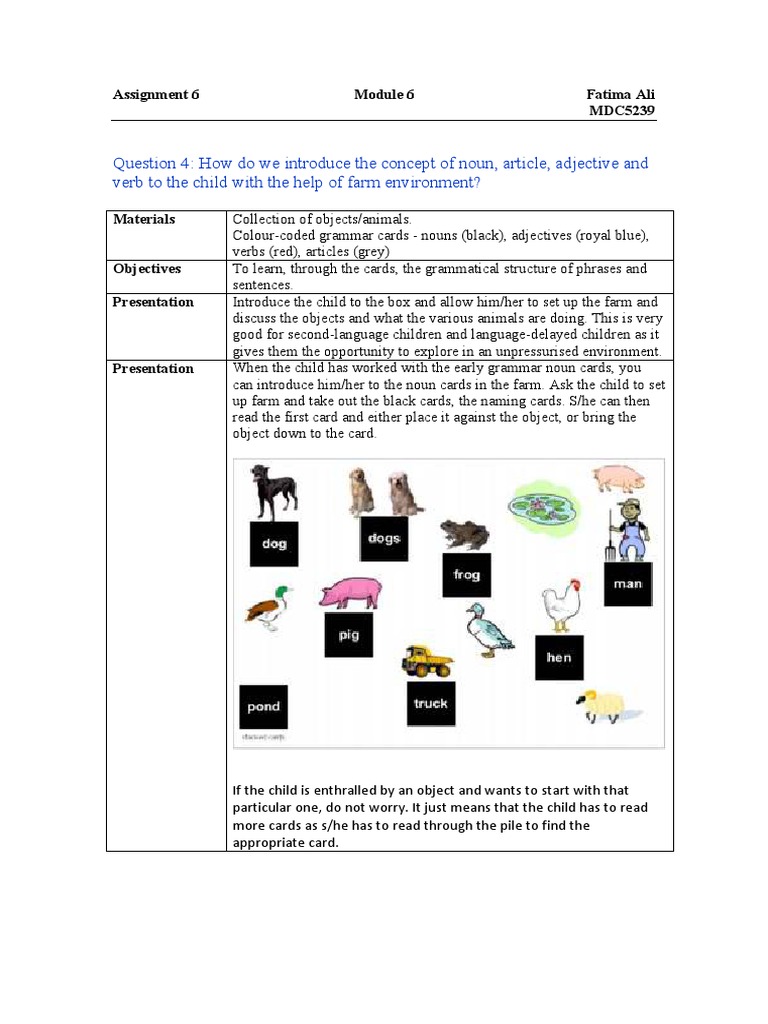 Introduction To Noun, Adjective and Article | PDF | Noun | Adjective