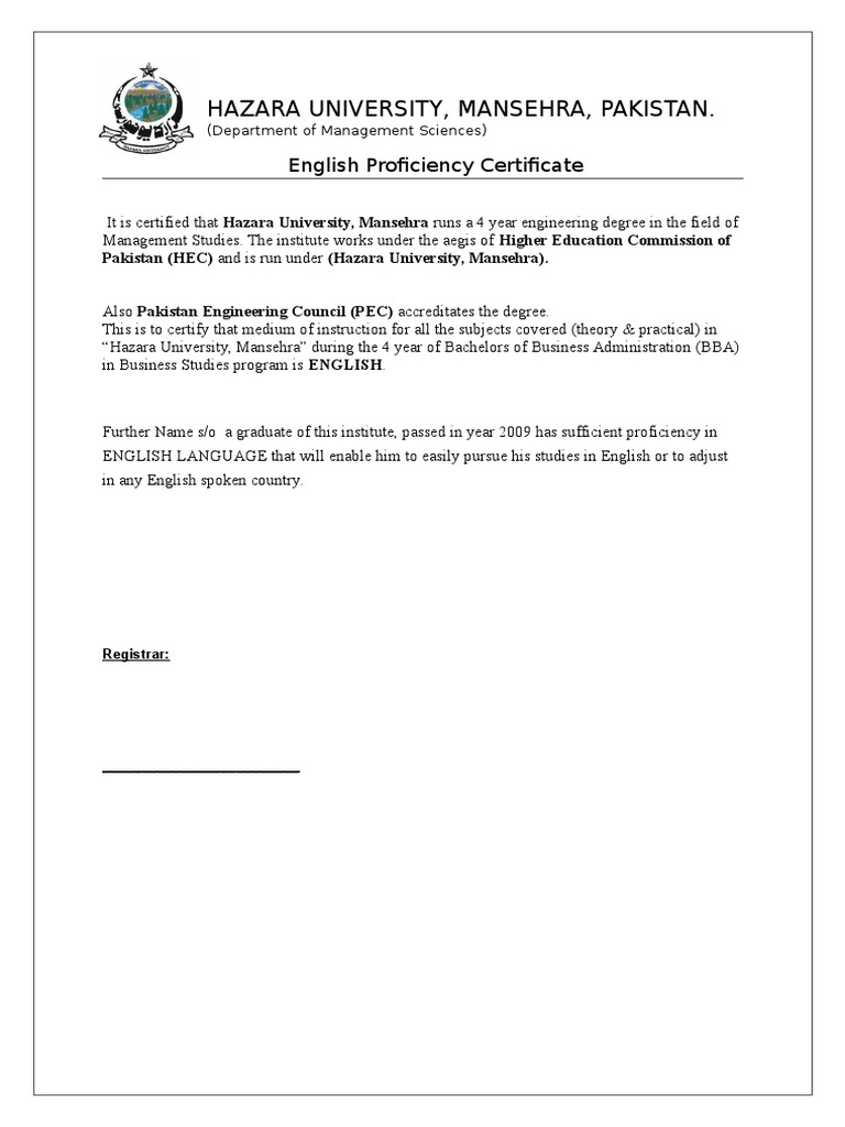English Proficiency | PDF | Educational Stages | Vocational Education