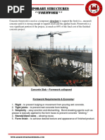 Concrete Formwork Loads and Pressure Calculations PDF | PDF | Concrete | Pressure