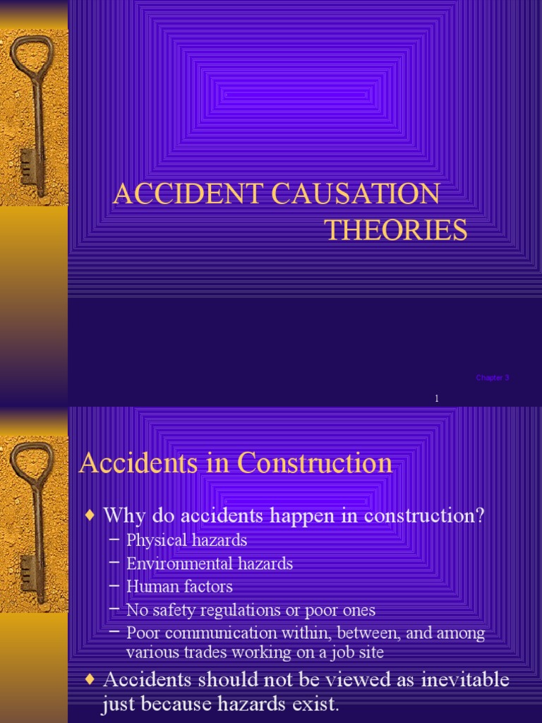 Accident Causation Theories | PDF | Traffic Collision | Occupational ...