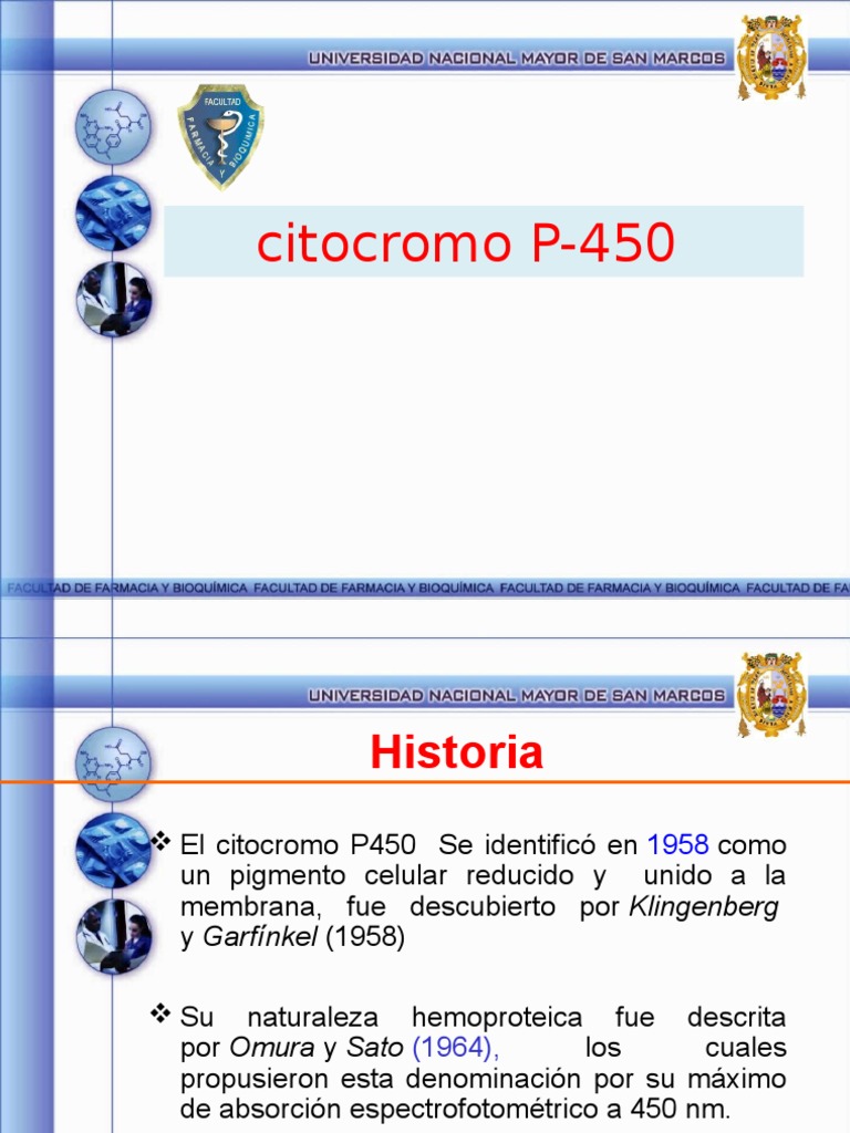 Citocromo p 450 2015 II | Citocromo P450 | Biotransformación