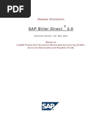 Unit 7 - SAP FSCM Biller Direct | PDF | Invoice | Payments