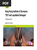 EoT Claim Template For Contractors | PDF | Business